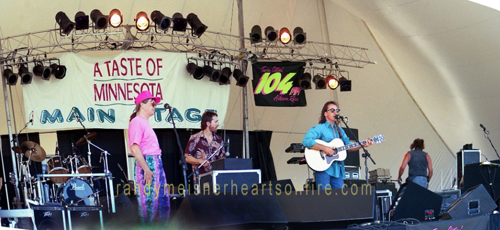 Poco at Taste of Minnesota 1990 - Randy Meisner Hearts On Fire
