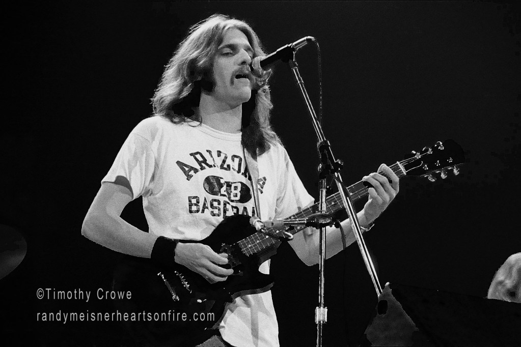 Eagles concert at the Metropolitan Sports Center 1976 - Randy Meisner ...
